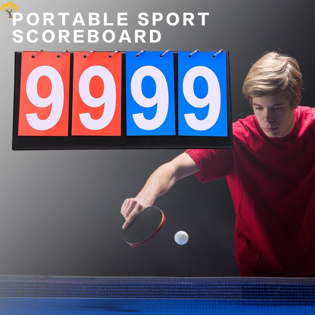 Scoreboard Score Keeper Table Top Scoreboard Flipper Sports Score Flip ...