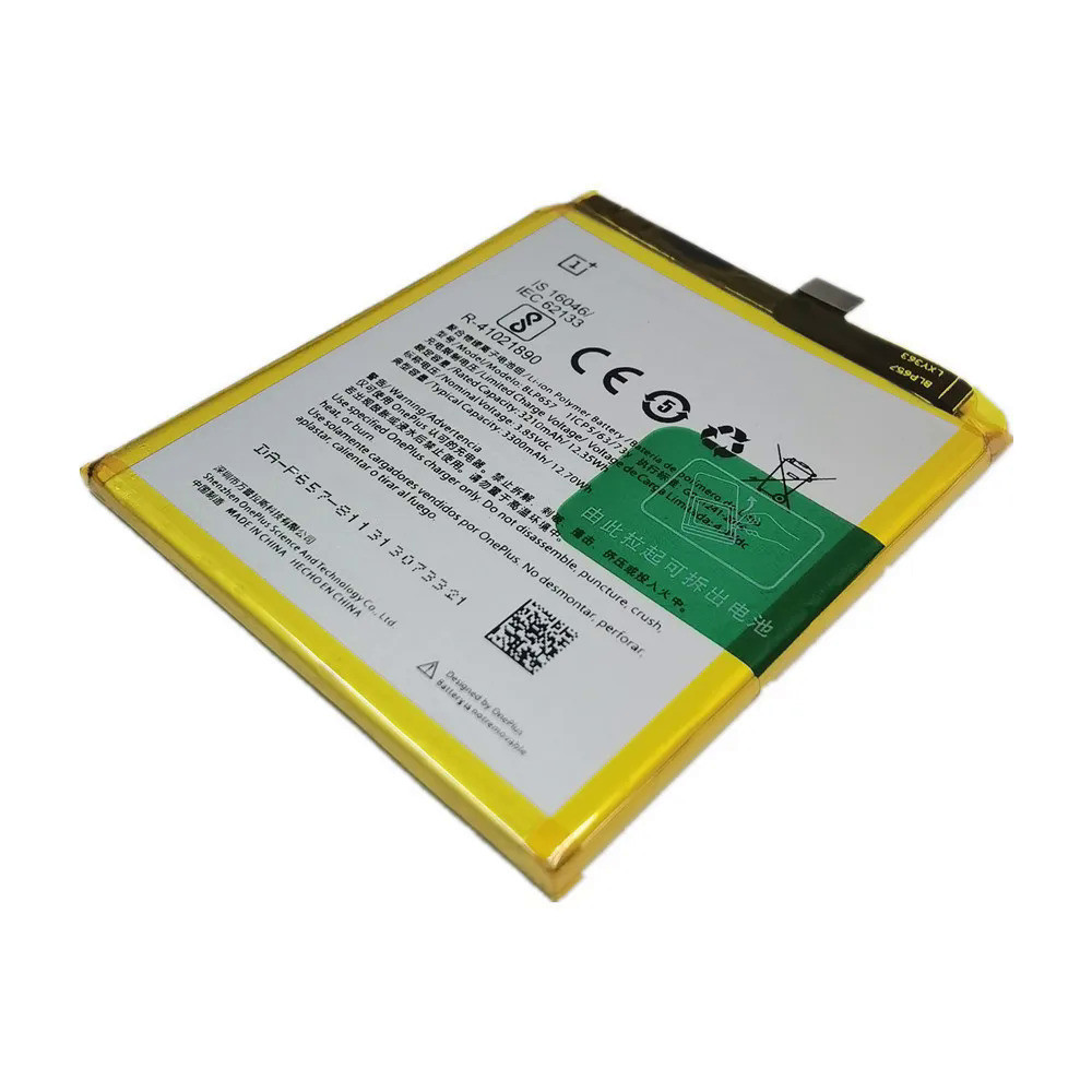 Original Oneplus BLP657 3300mAh FOR OnePlus 6 A6001 Oneplus6 One Plus 6 ...