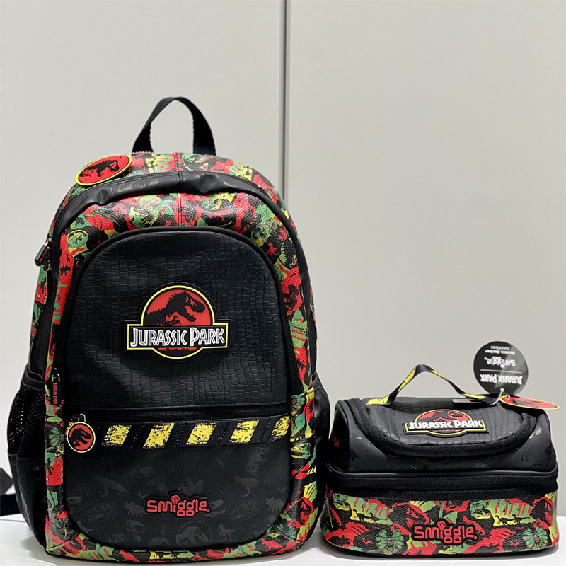 Australia Smiggle Schoolbag Student Backpack Jurassic Park Dinosaur ...