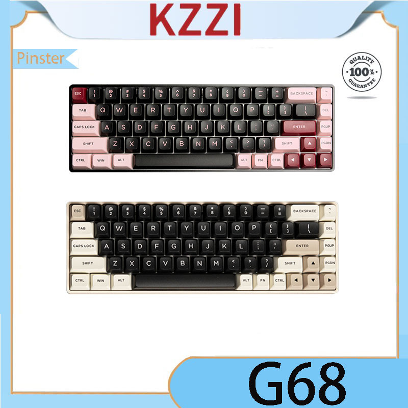 【Available in stock】Kzzi G68 mechanical keyboard wired magnetic switch ...