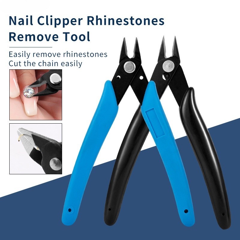 Nail Art Clipper Nail Accessorie Rhinestone Jewelry Removal Clipper ...