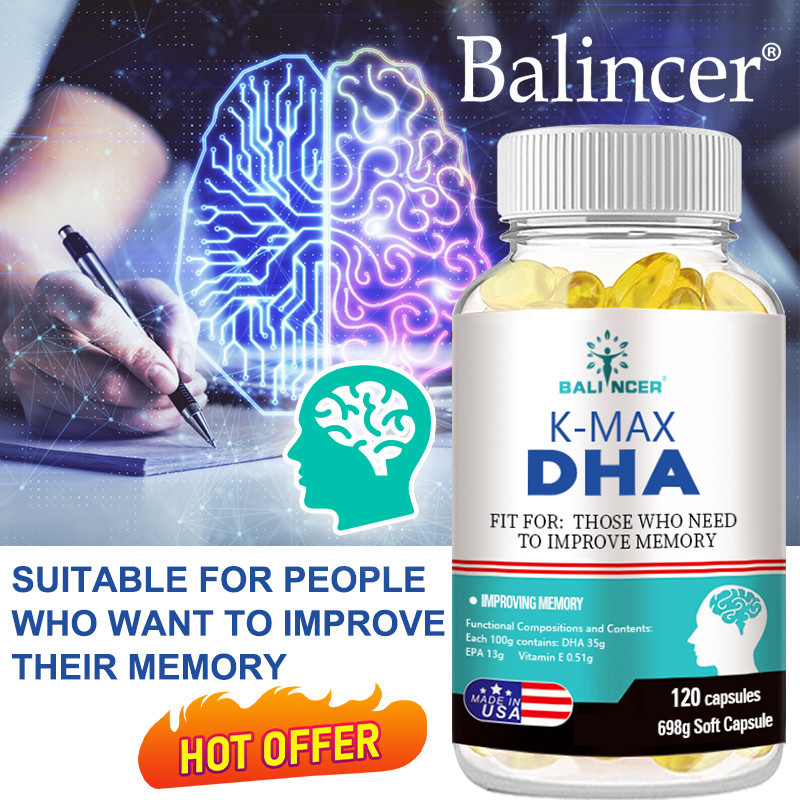 Balincer DHA Brain Supplement - Supports Memory, Cognitive Attention ...