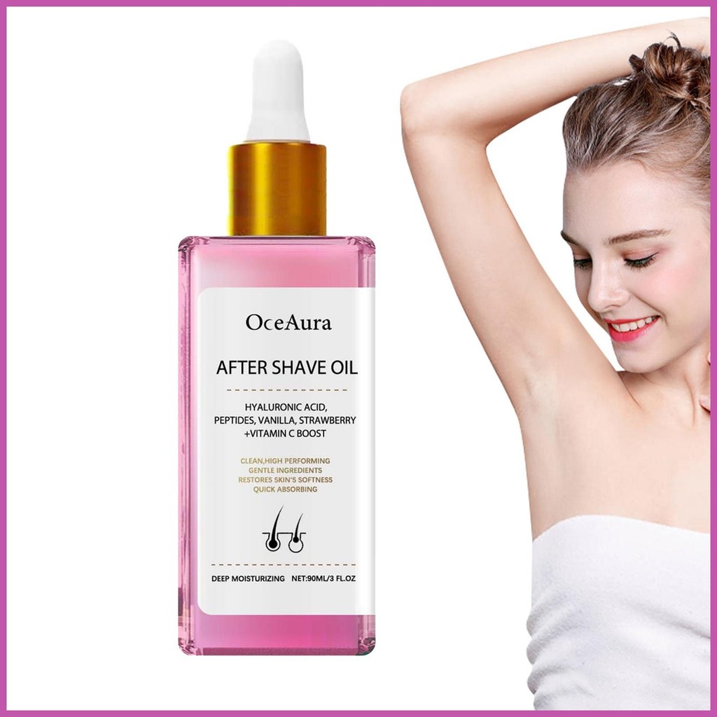 Soft Skin After Shave Oil Non-Greasy Balm Moisturizing Lotion Face and ...