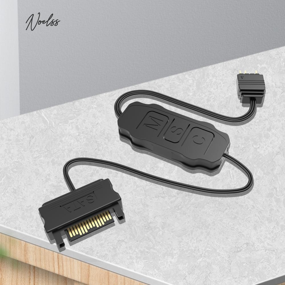 5V 3PIN ARGB Controller ARGB 5V 3PIN To SATA Interface Extension Cable ...