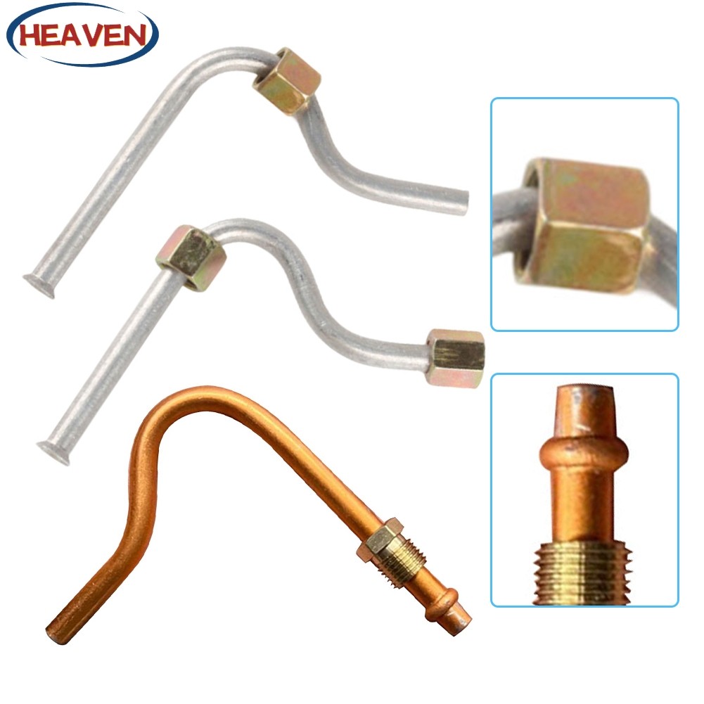 1pc 7 shaped small Aluminum Air Compressor Exhaust Tube Replacement ...