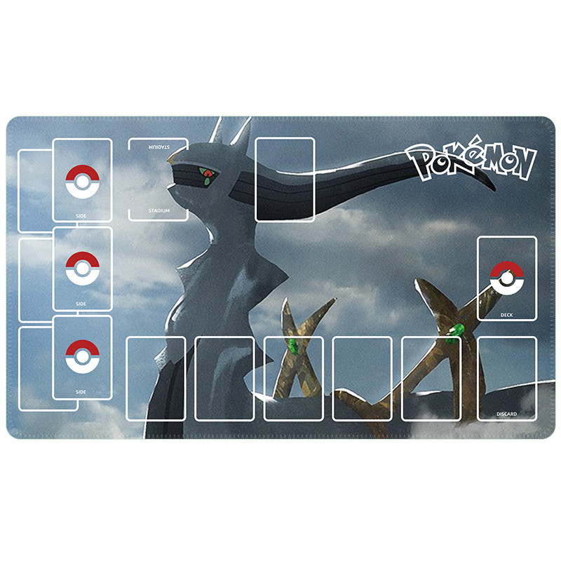 Cartoon Anime Pokemon Battle Mat Card Mat PTCG Card Mat Card Battle ...