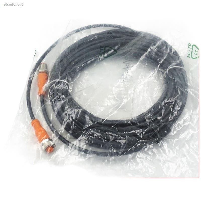 *COD♂♀New original EVC108 German IFM ifm M12 male and female head 10M straight plug link line ...