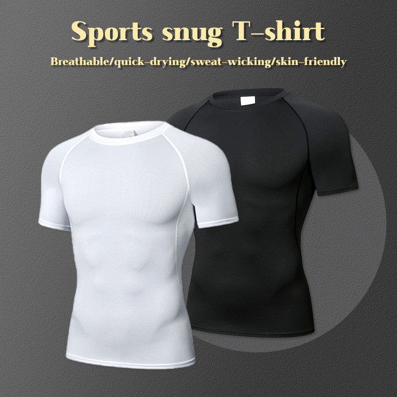 Basketball Men's Sports Shirt Compression Sando for Basketball Elastic ...