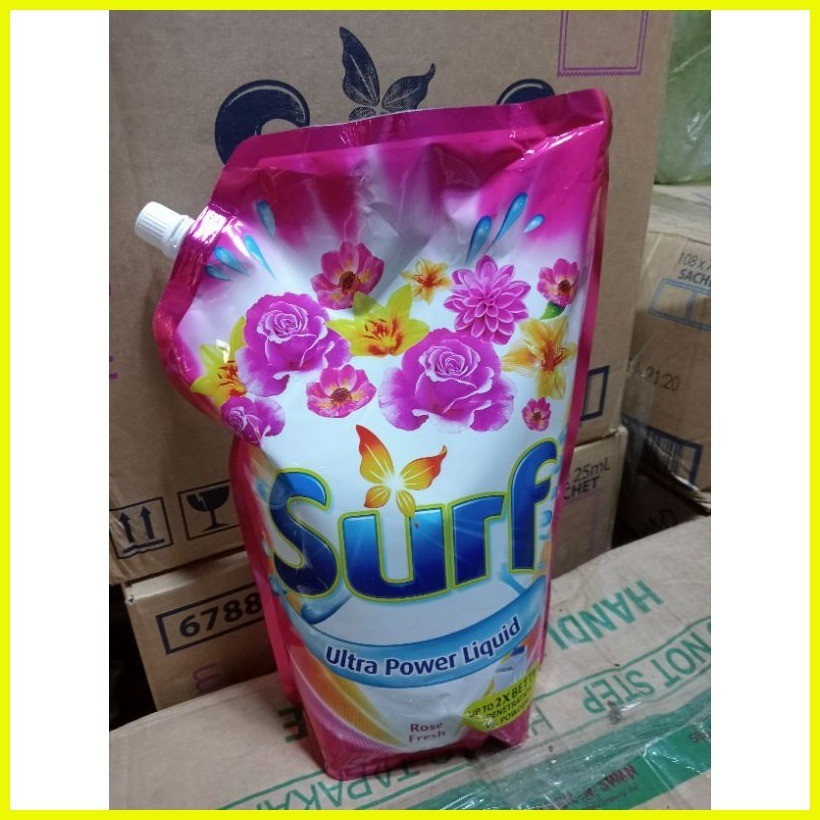 ♞Surf Ultra Powert Liquid Detergent - Rose Fresh (2.5Liter) | Shopee ...