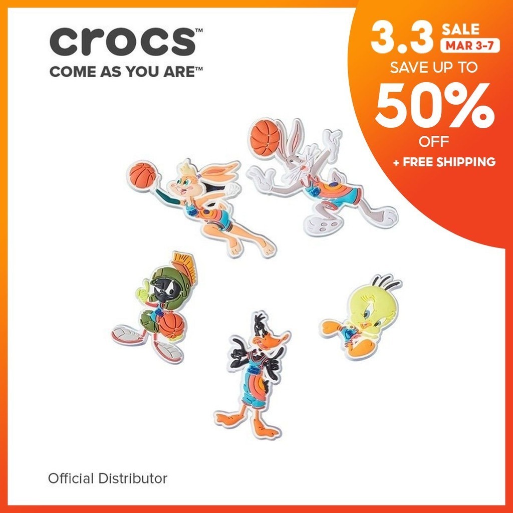 Crocs Jibbitz Charm Space Jam Character Pack | Shopee Philippines