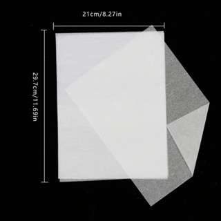 BAHAN 100Pcs A4 Tracing Paper, Office Art Supplies Drawing Sheet ...