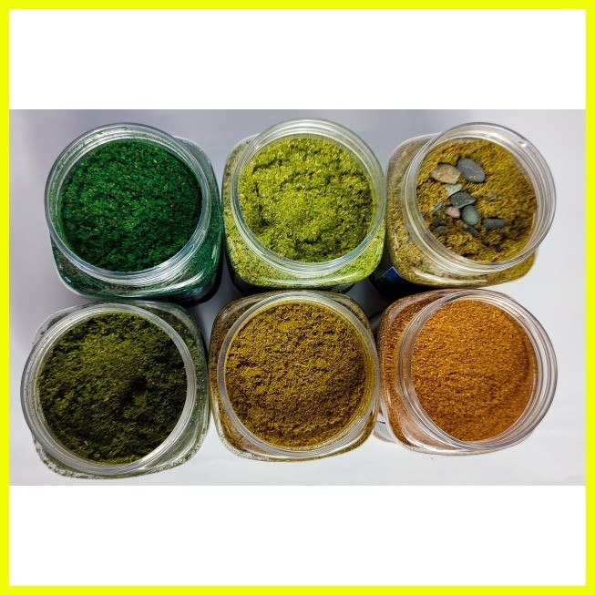 【hot sale】 Kaizen's Flockin Flock for miniature basing and Diorama ...