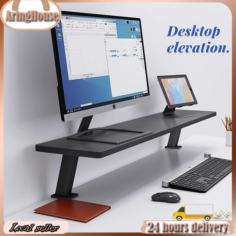 ⭐HOT SALE⭐Clamp-On Monitor Riser Desktop Desk Riser Height Increase ...