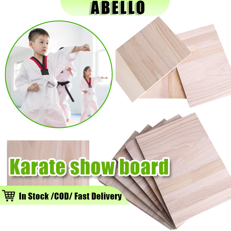 Training Board Using Wooden For Taekwondo Karate Braeking Kicking ...