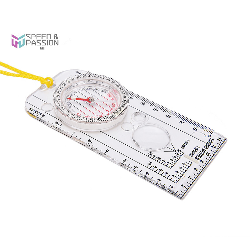Speed Magnifying Compass Army Scout Hiking Camping Boag Map Reading ...