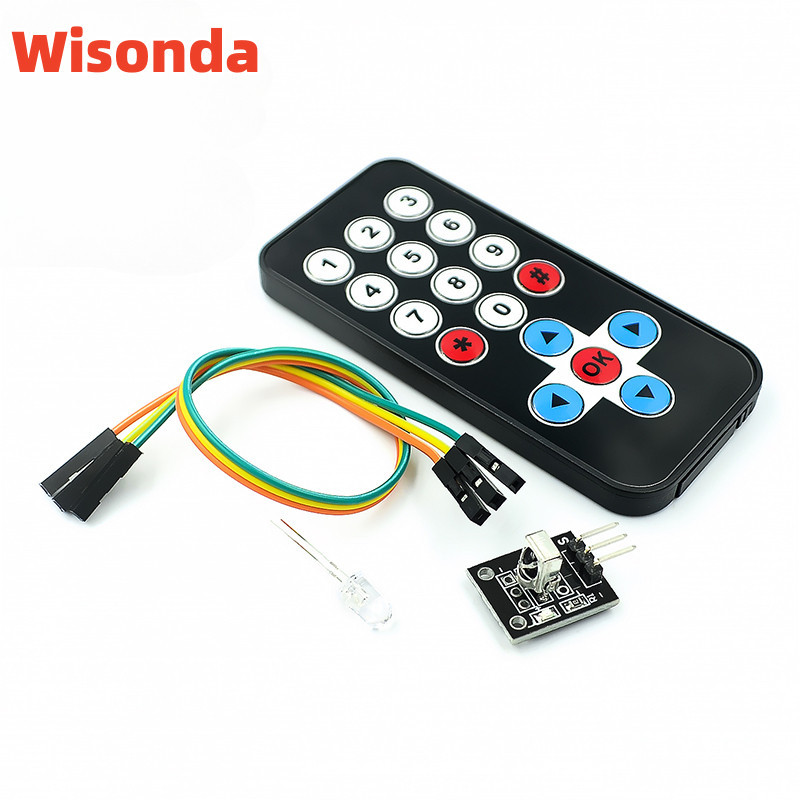 Infrared IR Wireless Remote Control Module Kits DIY Kit HX1838 For Raspberry Pi arduino | Shopee ...