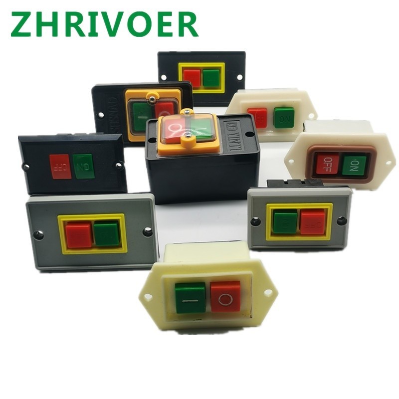 Lc3-5-10/KAO-5M-5H-10KH/QKS2/1 Start Stop Button Switch on/Off 10A/380V Bench Drilling Machine ...