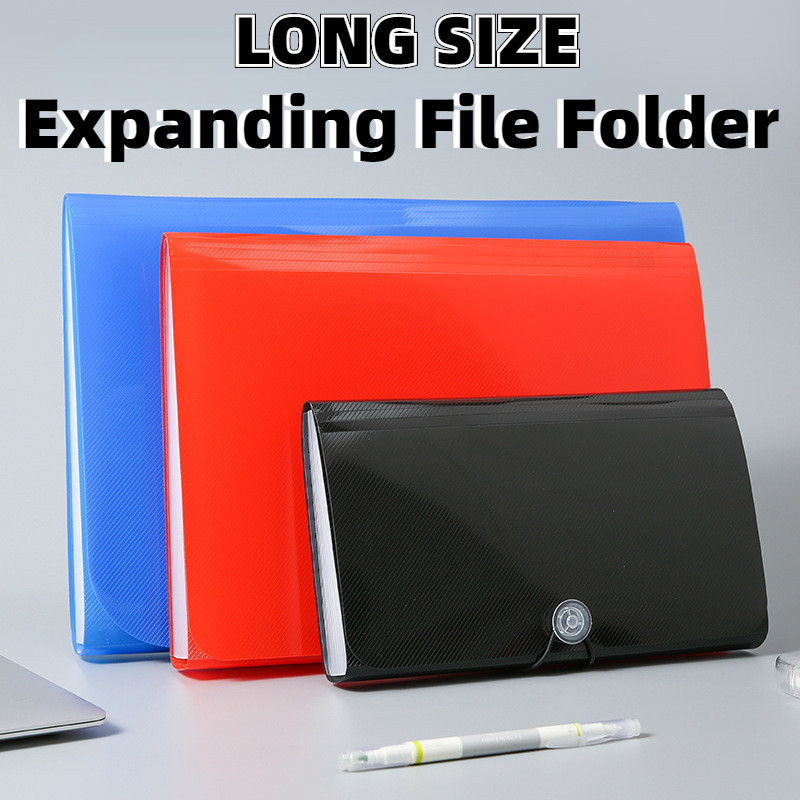 13 Pockets Expanding File Folder Accordion File Organizer Portable ...