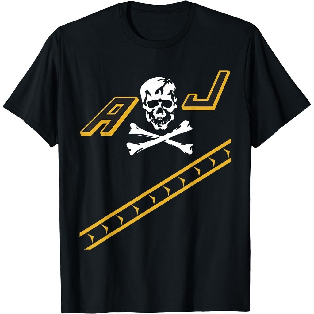 Aj Skull Jolly Rogers F-14 Tomcat Airplane Naval Aviation T-Shirt ...