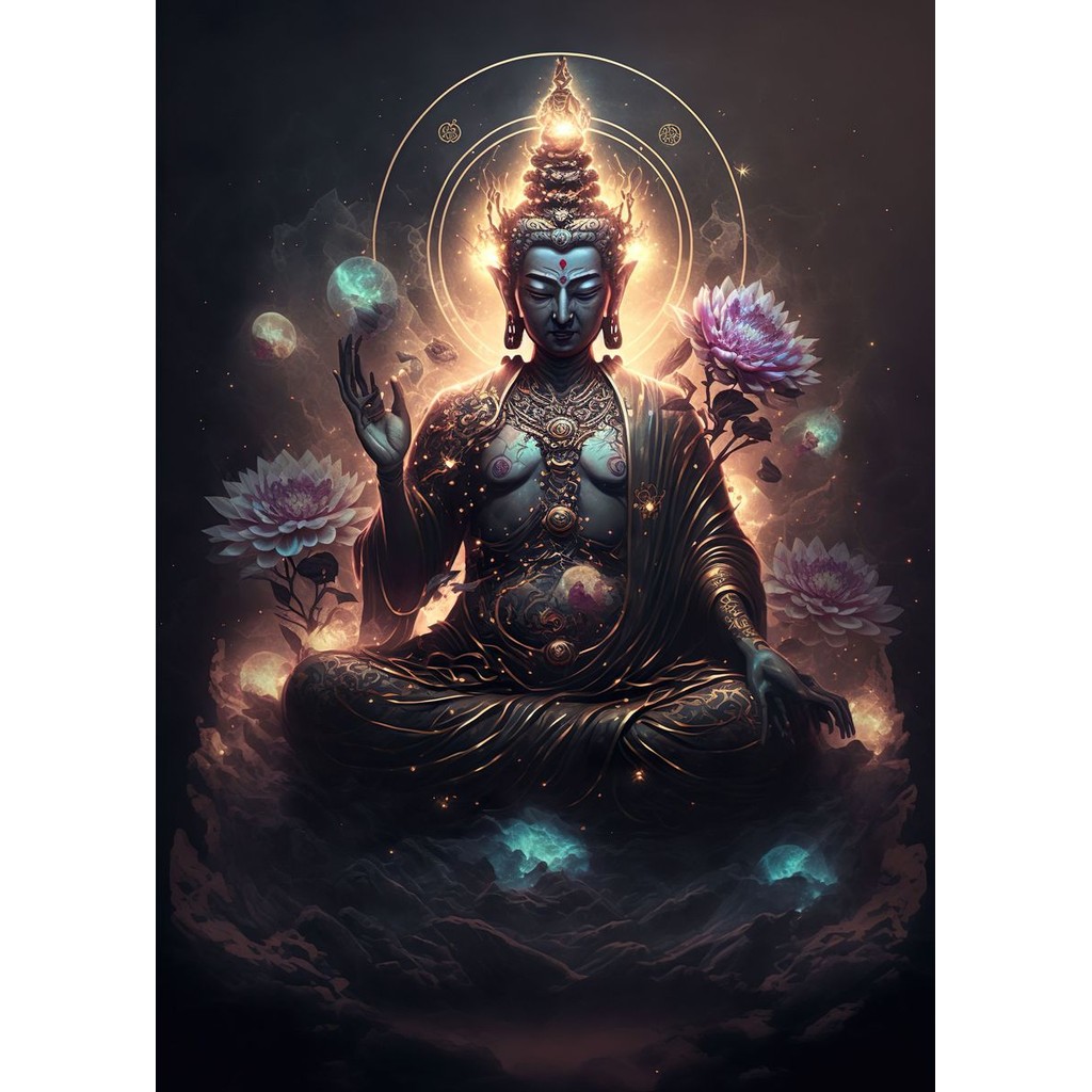 Buddhist Posters, Zen Buddhism, Religious Meditation, Art Canvas Prints ...