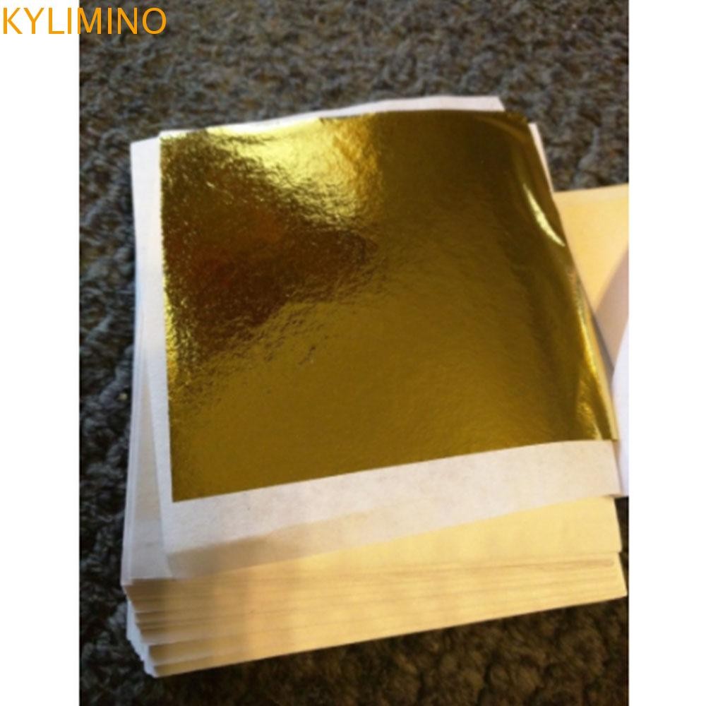 KYLIMINO Gilding Fram Gold-leaf Sheets Nail Genuine Gilding Art 24K ...