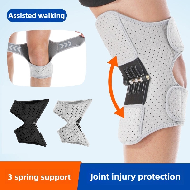 1pcs Knee Protection Booster Power Support Knee Pads Powerful Rebound ...