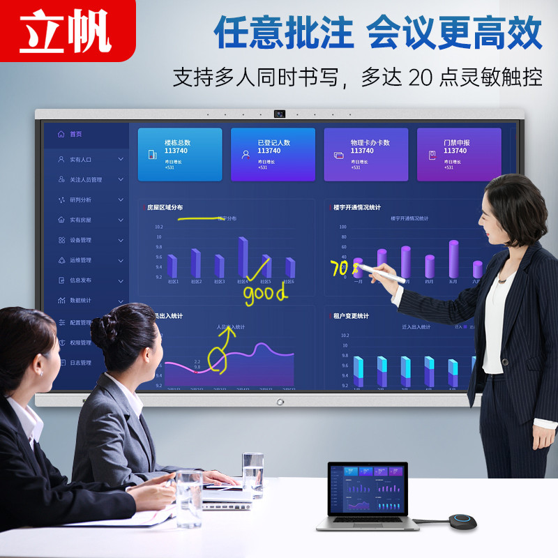 Smart Conference Tablet Touch All-in-One Touch Screen Electronic ...