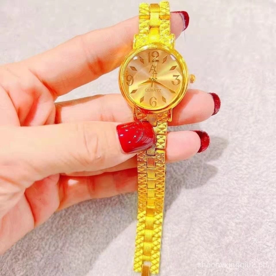 2024Non-Mechanical Waterproof Women's Watch Gold-plated Wedding ...