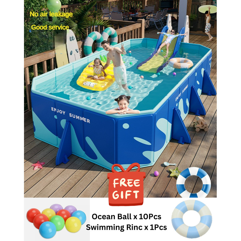 BestDeal 2025 New Version Large Frame Water Play Pool Foldable Outdoor ...