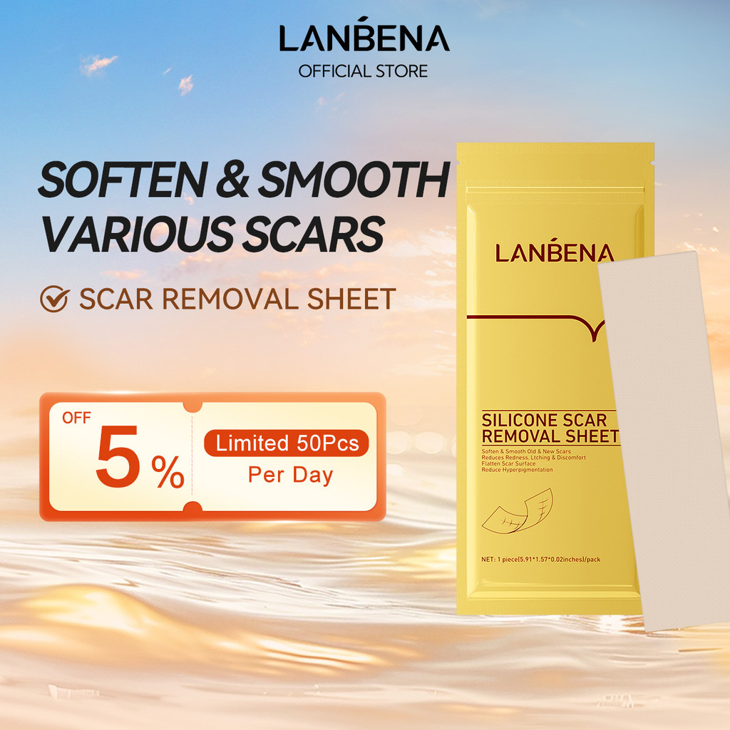 LANBENA Scar Removal Sheets Silicone Stretch Marks Remover Skin Care ...