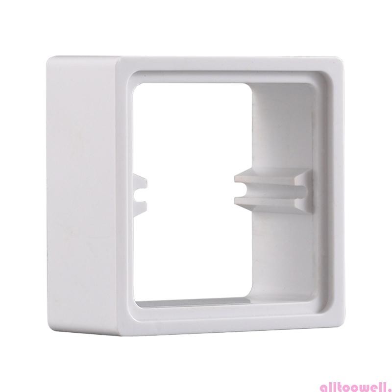 WELL Single Light Switches Spacer Socket Surround Cover for Enhanced ...