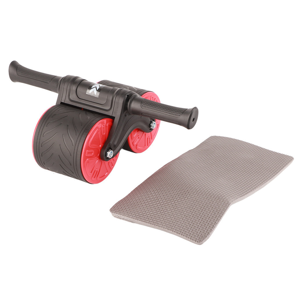 Double Round Abdominal Wheel Dual Wheel Abdominal Exerciser Home Gym ...