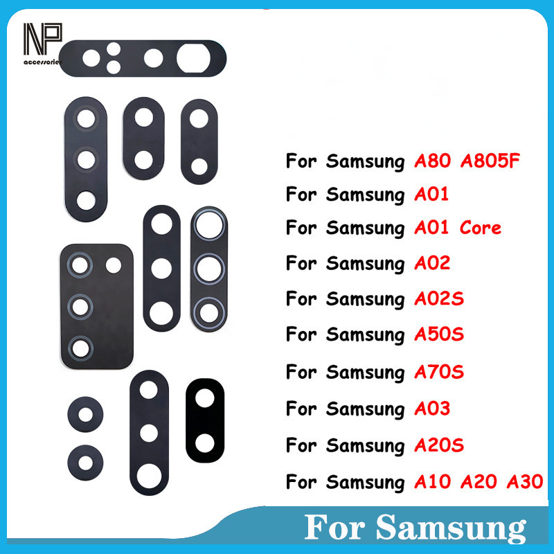 Back Rear Camera Glass Lens For Samsung A01 A03 Core A02 A02S A03S A10 A10S A20 A20S A30 A40 A50 ...