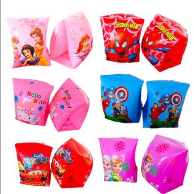 UG1 Self Infloating Swimming Arm Floaters Random Cartoons | Shopee ...