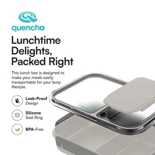 QUENCHA 1200ml Leak-proof Lunch Box | Shopee Philippines