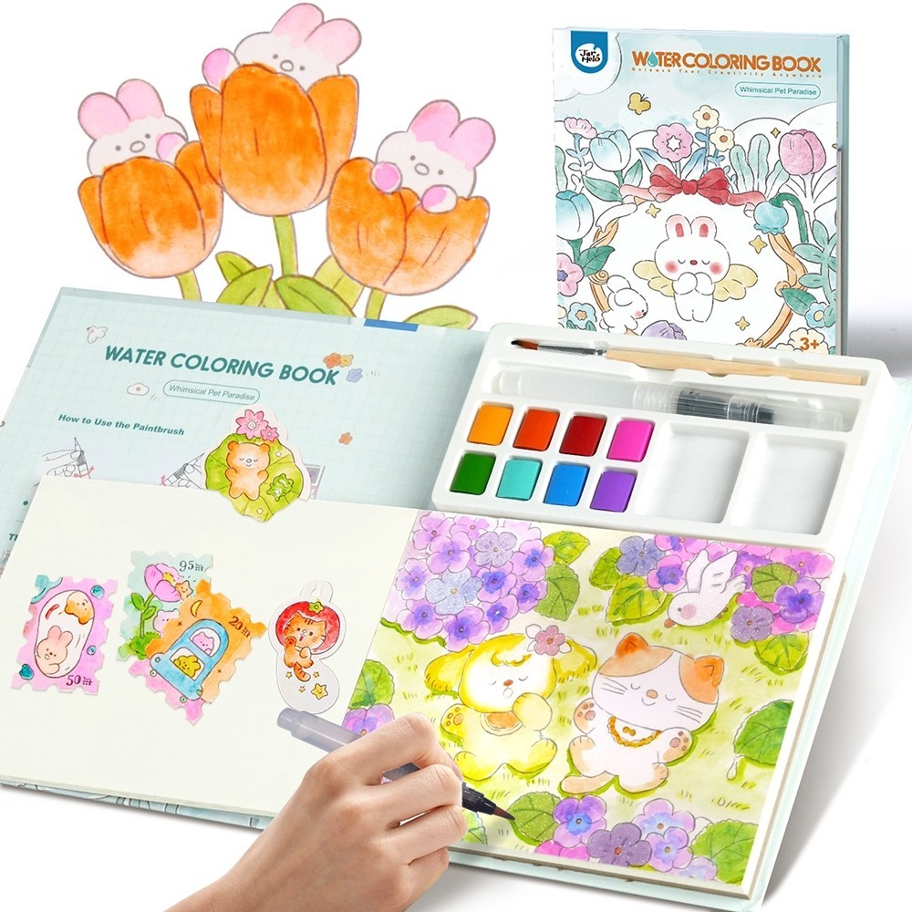 Joan Miro-Hard Cover Book Portable Water Colouring Watercolor Painting ...