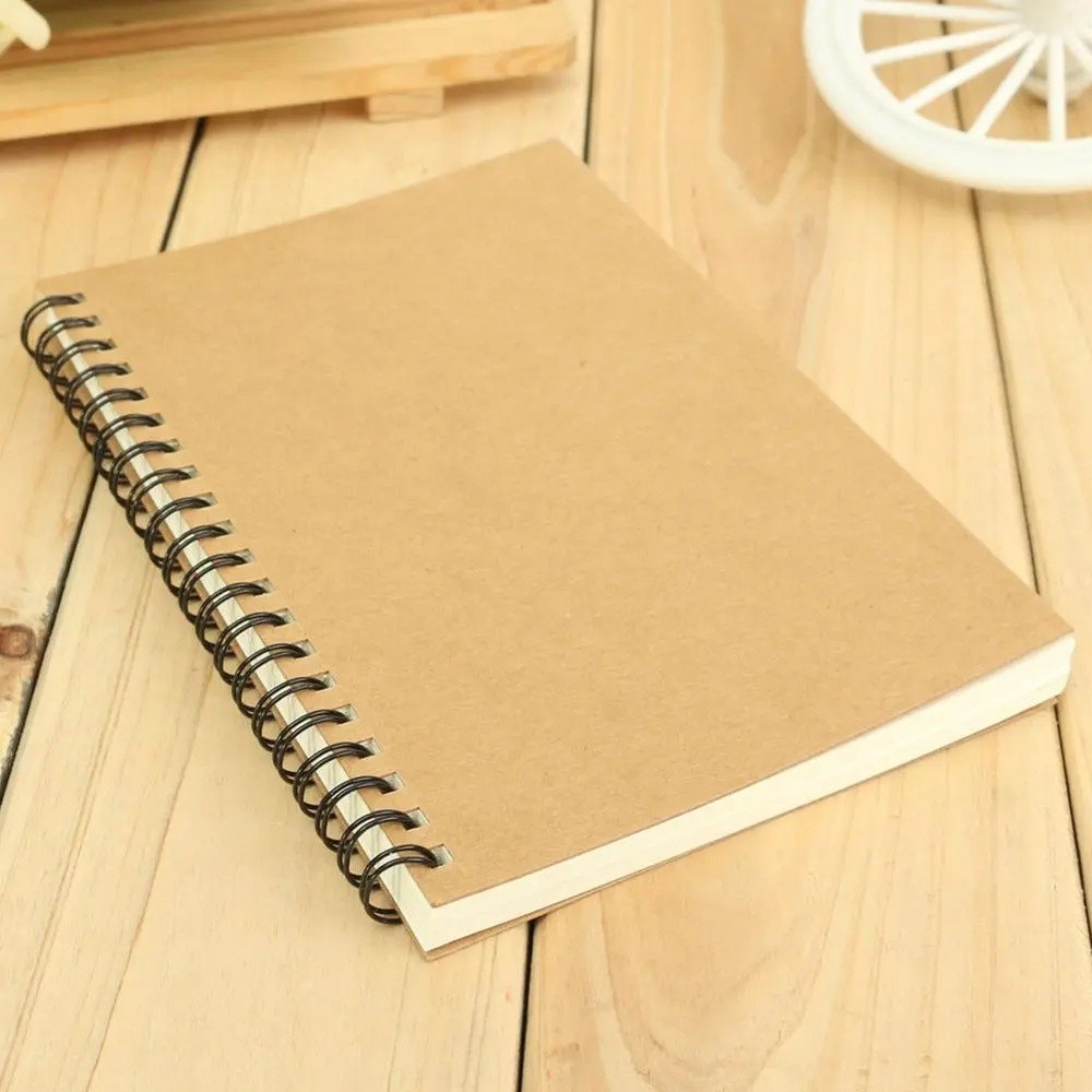 Mimi Spiral Notebook Brown Color School and Office Supplies Per Piece ...