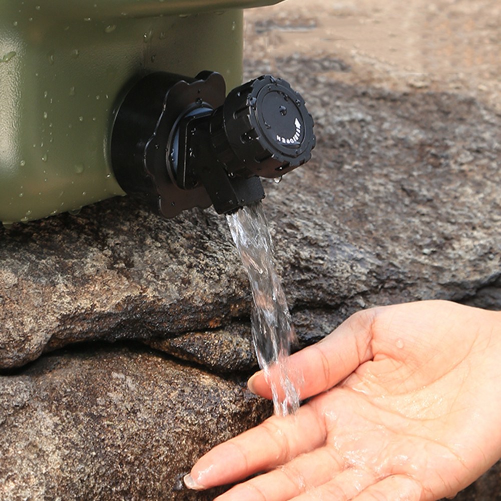 Portable Water Container with Spigot Water Storage Camp Water Jug for ...