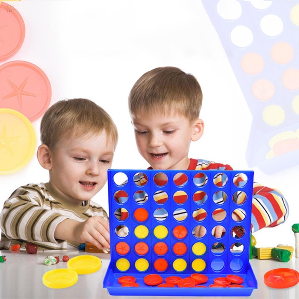Classic Board Line Up 4 Game Classic Strategy Family Fun Toy | Shopee ...