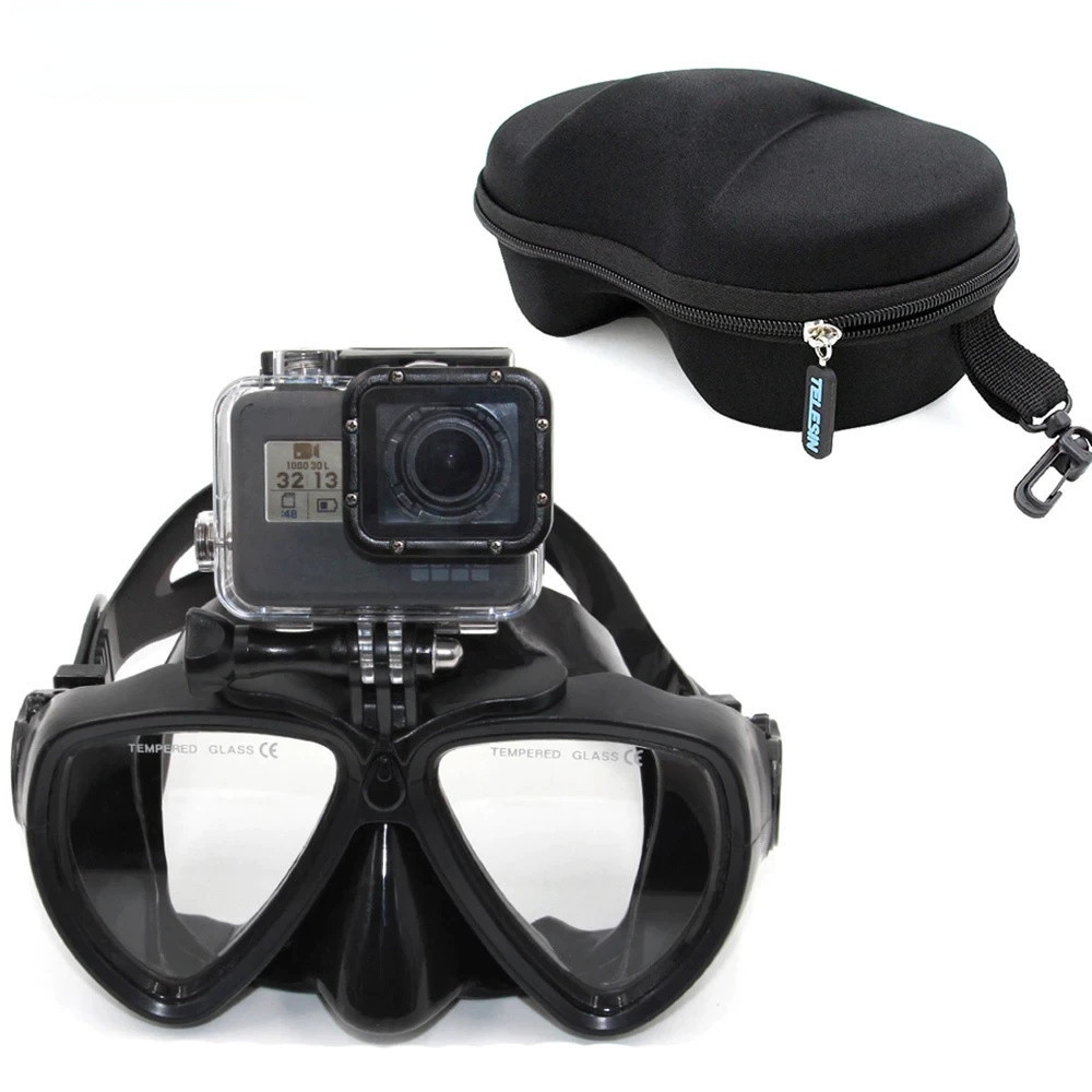 Professional New Gopro Scuba Diving Mask with Camera Support, Mirror ...