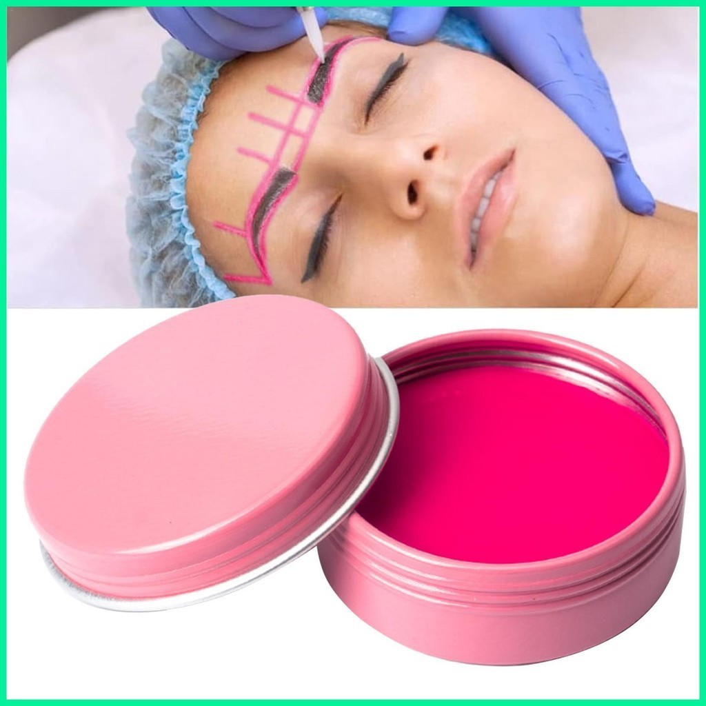Eyebrow Mapping White Brow Paste for Brow Lip Shape Positioning 20g ...
