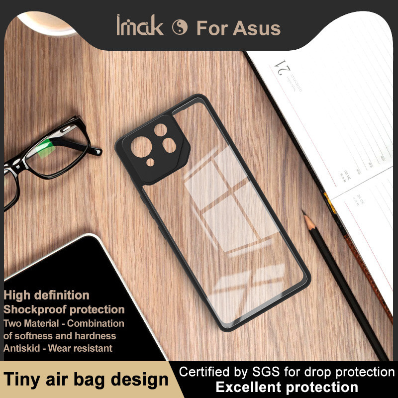 Original Imak Transparent Hard PC Casing ASUS ROG Phone 8 Pro 5G ...