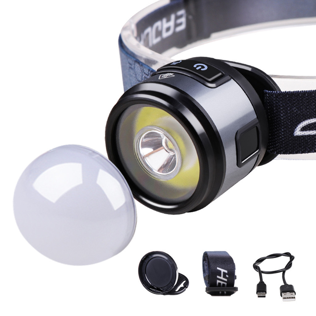 [LIXADA MALL] Super Bright LED Head Lamp Outdoor Rechargeable ...