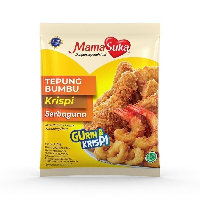 Mamasuka Multipurpose Crispy Seasoning Flour 70g | Shopee Philippines