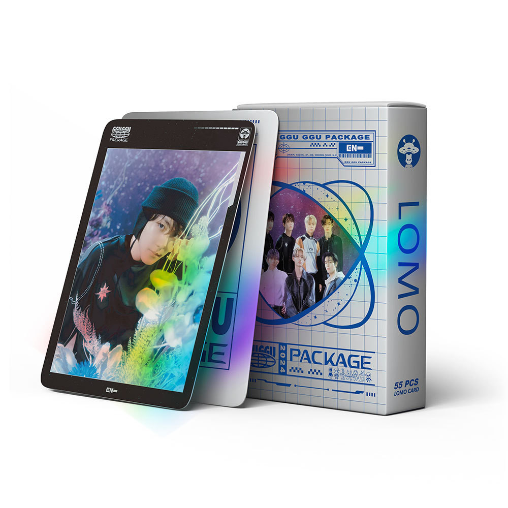 50-119pcs EN Holographic Postcards 2024 GGU GGU PACKAGE SUNGHOON ...