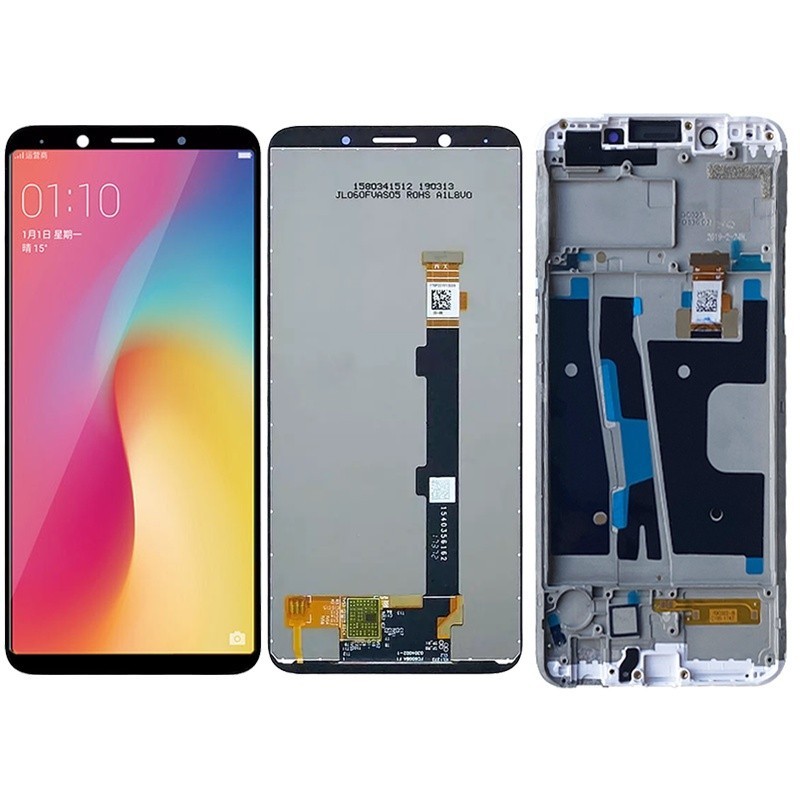 Original For OPPO F5 CPH1723 CPH1727 LCD With Frame Display Touch ...