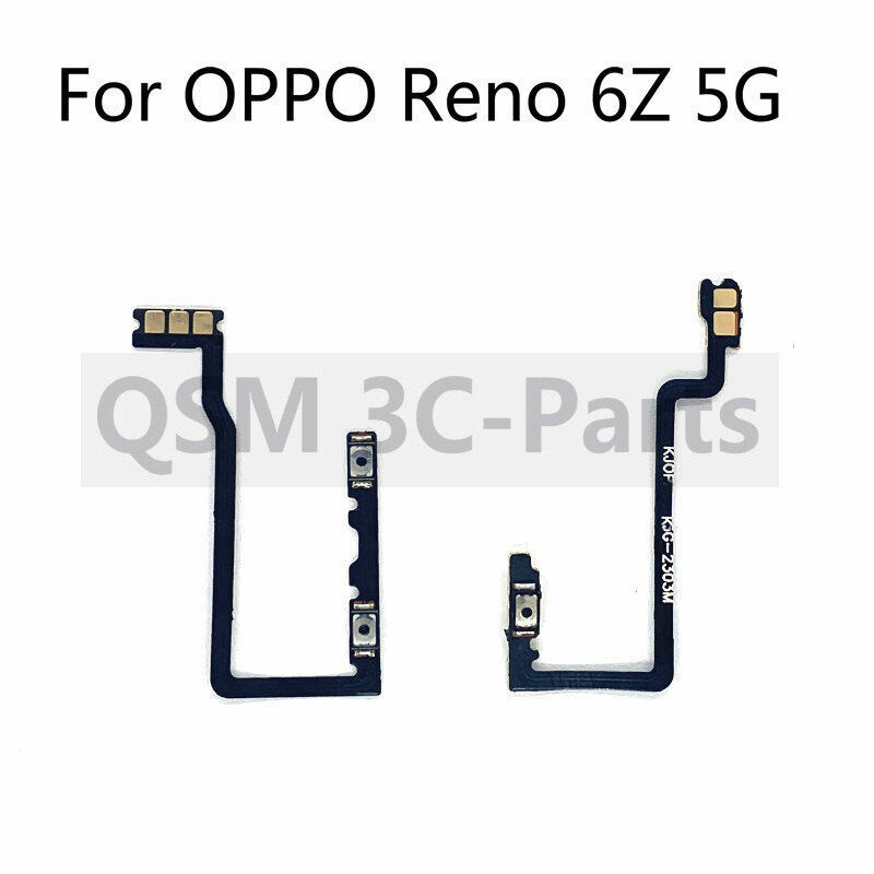 For OPPO Reno 6Z 5G Power on / off Switch Button Side Volume Up Down ...