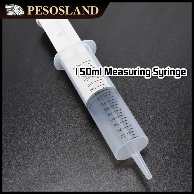 150ml Large Syringe Measuring Syringe Pet Nutrient Measuring Filling ...