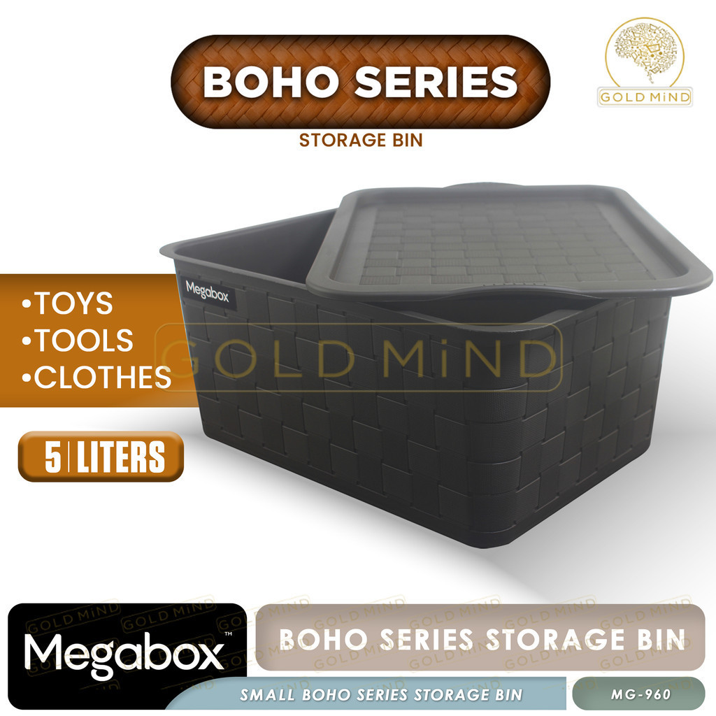 Megabox RT BOHO Series Storage Small MG-960 5 Liters - Gold Mind ...