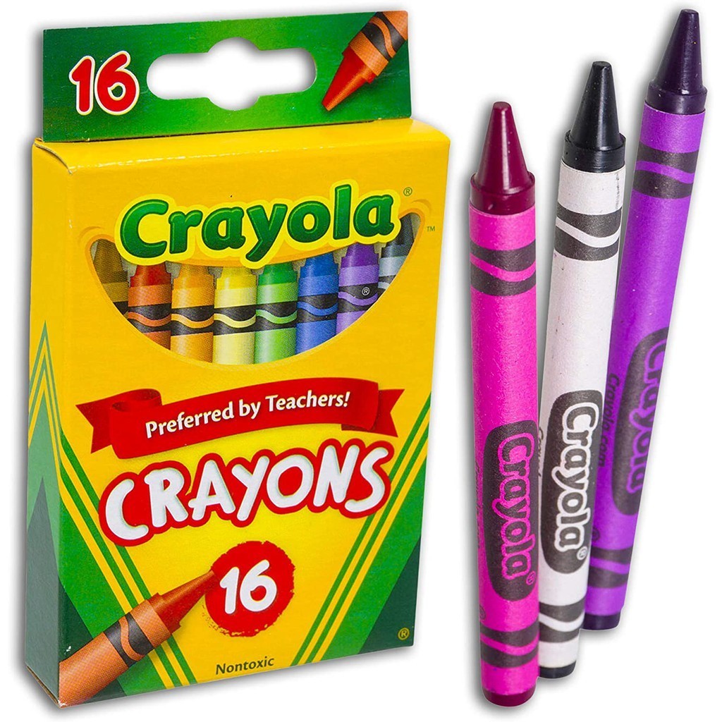 SAP Learn and Play Crayola Crayons 8 Colors 16 Colors 24 Colors School ...